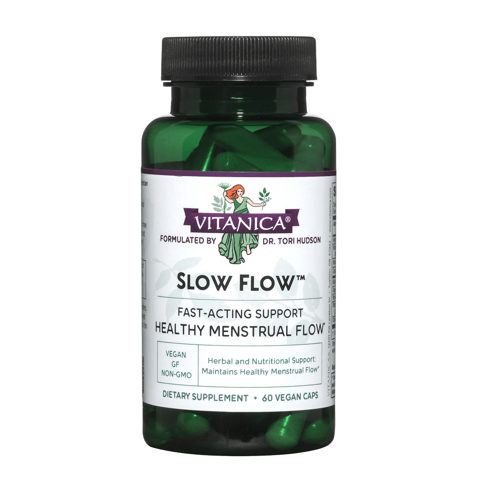 Slow Flow™ - 60 capsules - Vitanica | Natural Health Care for Women
