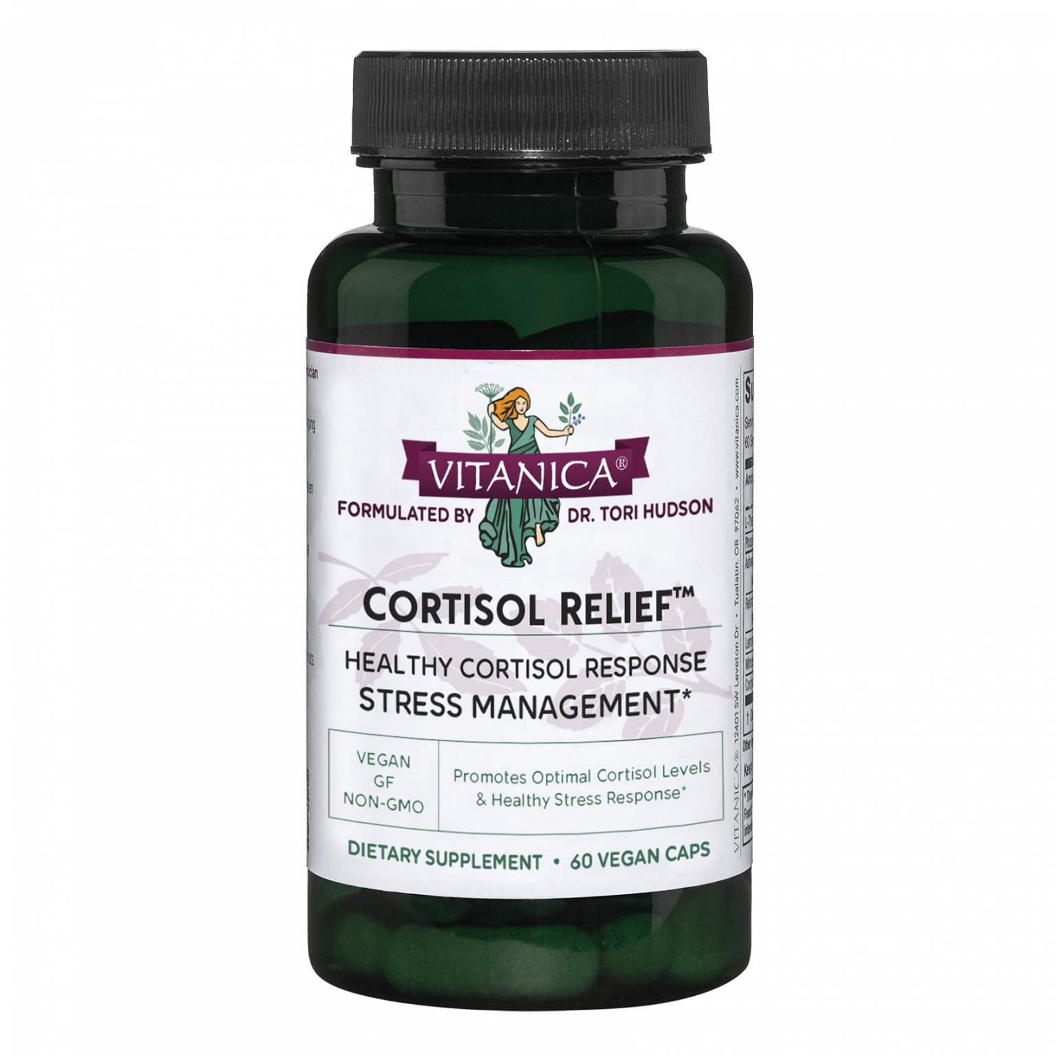 Cortisol Relief™ - 60 capsules - Vitanica | Natural Health Care for Women