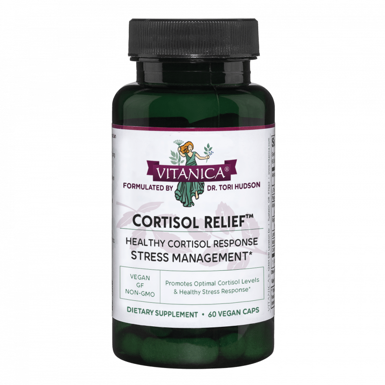 Cortisol Relief™ - 60 capsules - Vitanica | Natural Health Care for Women