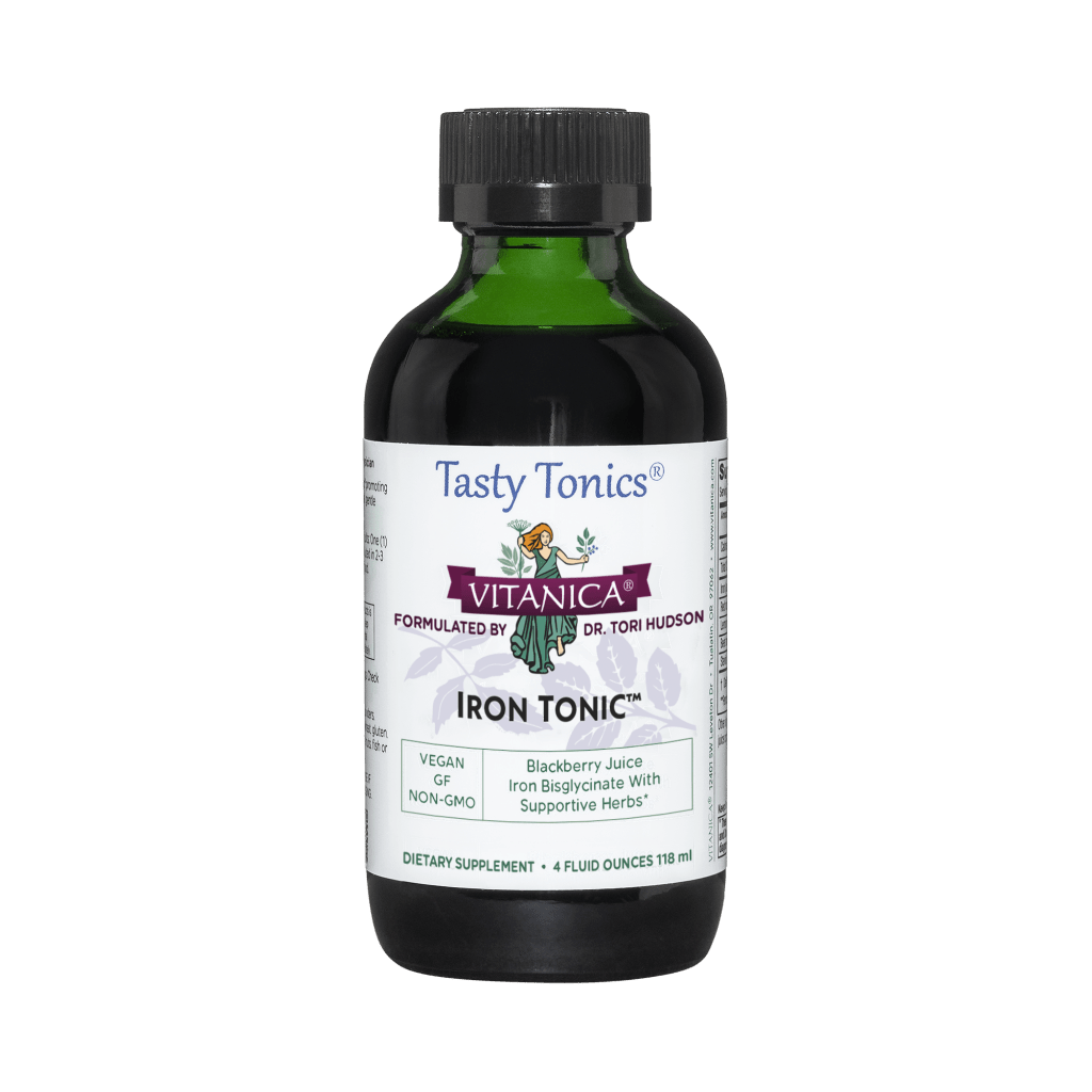 Iron Tonic™- 4oz. liquid - Vitanica | Natural Health Care for Women