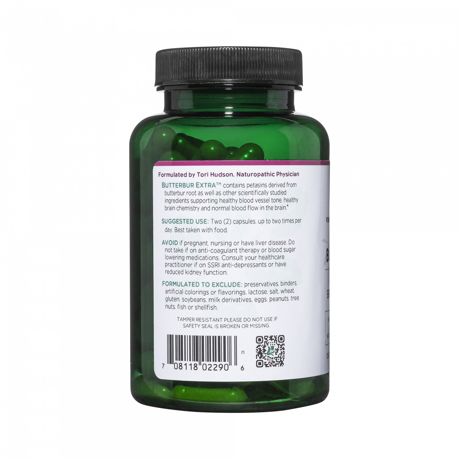 Butterbur Extra™ - 120 capsules - Vitanica | Natural Health Care for Women