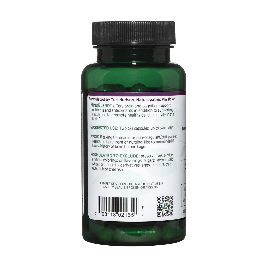 MindBlend™ - 60 capsules - Vitanica | Natural Health Care for Women