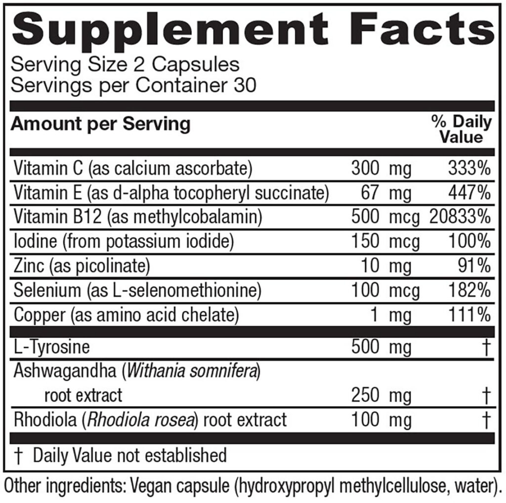 ThyroFem™ - 60 capsules - Vitanica | Natural Health Care for Women