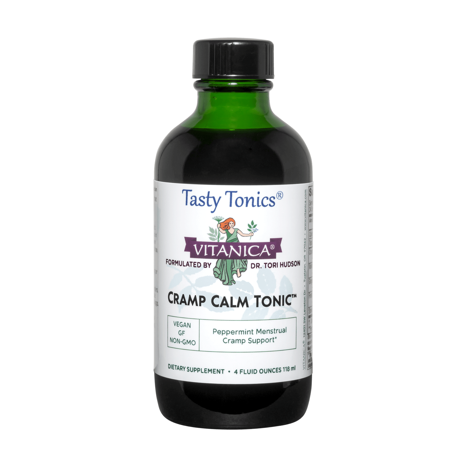 Cramp Calm Tonic™ - 4 oz. liquid - Vitanica | Natural Health Care for Women