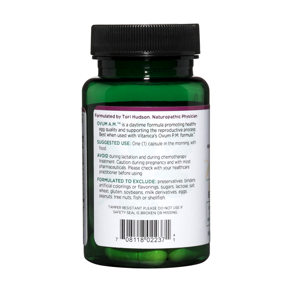 Ovum A.M.™ - 30 capsules - Vitanica | Natural Health Care for Women